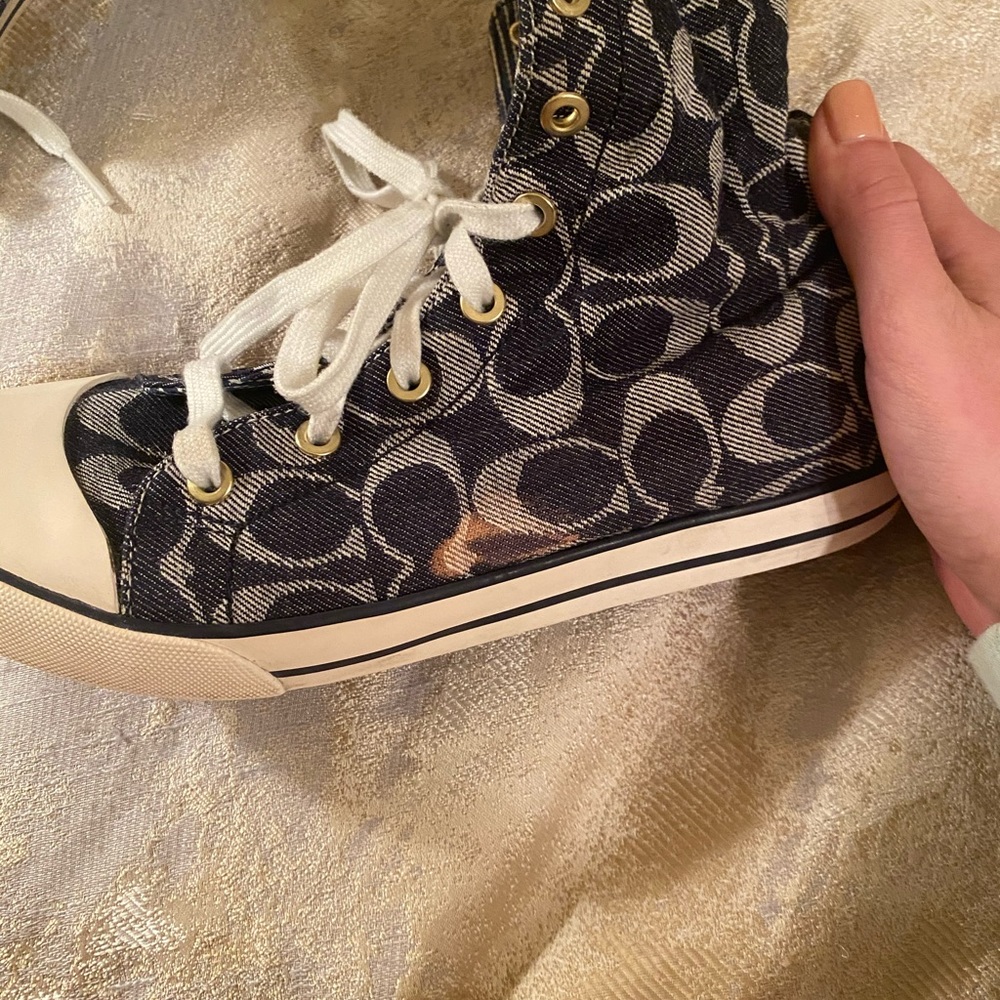 Coach Converse High Top Sneakers - Gem